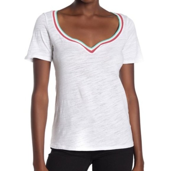 Project Social T | Tops | Pst By Project Social T Banded Stripe Neck ...